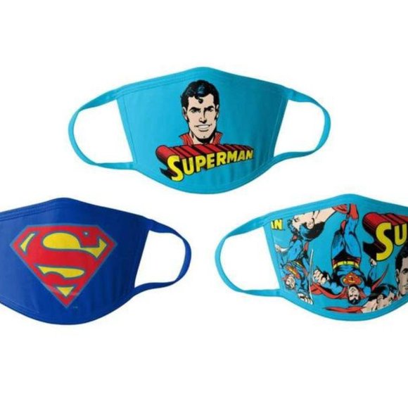 Accessories | New 3 Pack Superman Kids Masks | Poshmark